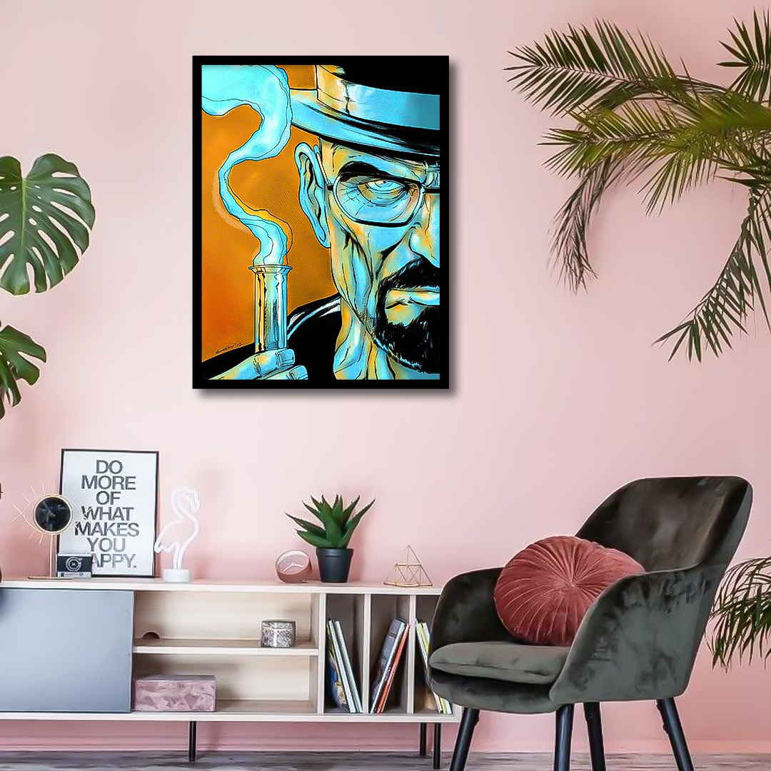 Breaking bad Canvas frames | Wall Art — Portray | Improve Your Space