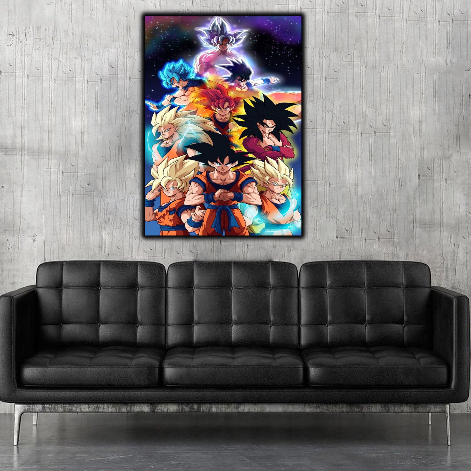 Kingdom Of Anime - King Goku | Wall Art — Portray | Improve Your Space